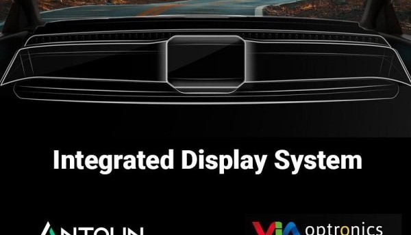 Antolin partners with VIA Optronics to develop integrated display ...