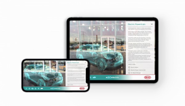 Kia updates Go Electric augmented-reality app with new powertrain ...