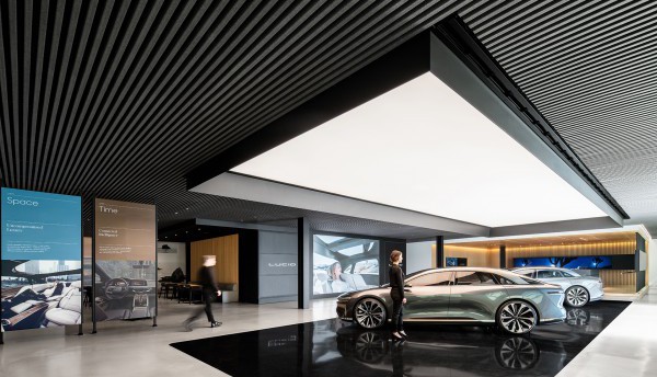 Lucid Air’s headlamps feature Micro Lens Array system - Automotive ...