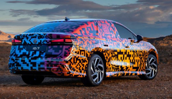 CES 2023: Volkswagen unveils ID.7 electric sedan developed on MEB ...